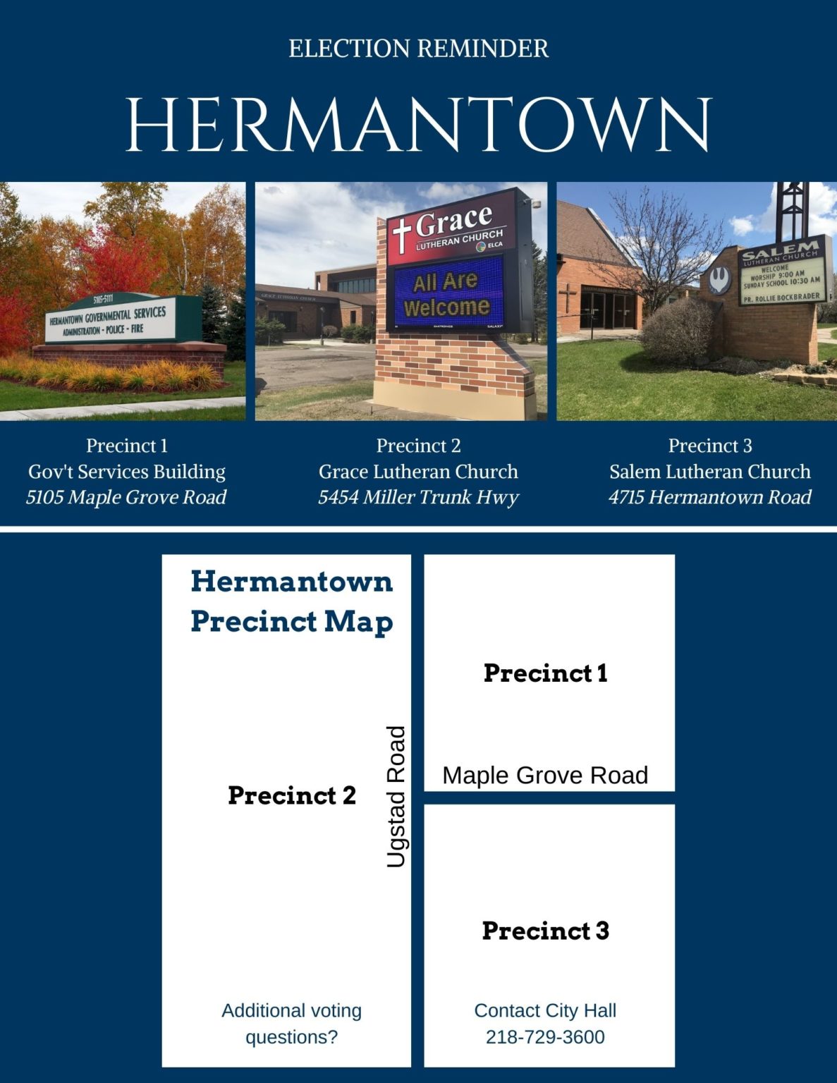Voting by Absentee - City of Hermantown